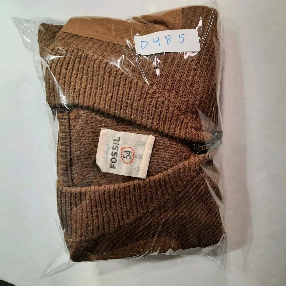 Fossil | Sweaters | Fossil 54 Mens M Shooting Sweater Rabbit Hair Wool ...